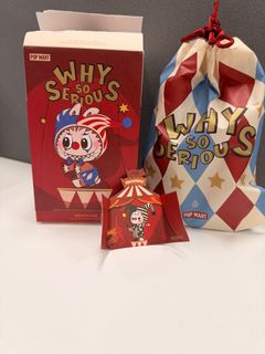 Brand New! Popmart Why So Serious Rainbow Jelly Bean & Labubu V1 Lychee ...