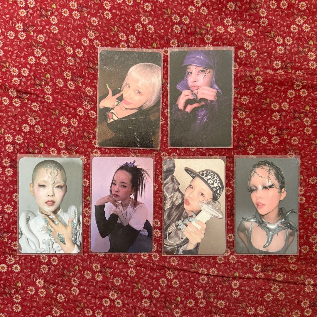 WTS: cocona and harvey ( XG ) official pc, XG album with pc ( cocona ...