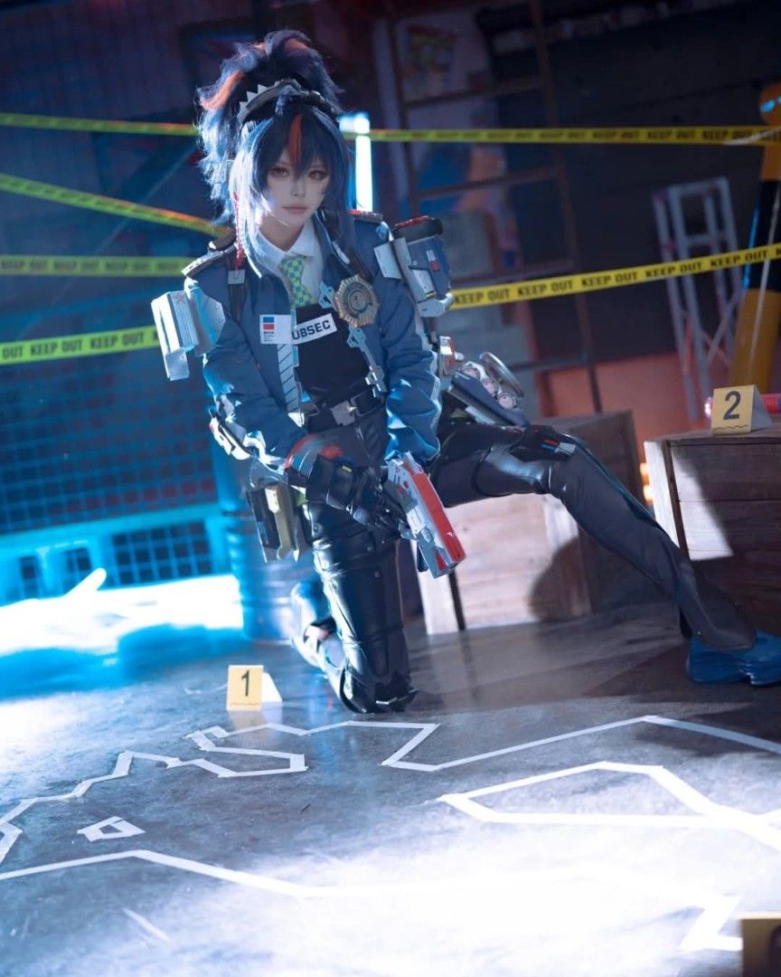 Zenless Zone Zero - Zhu Yuan Cosplay Full Set - XL Size (Wig, Prop ...