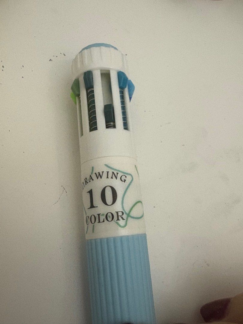 10-Color Drawing Pens languo ball pen, Hobbies & Toys, Stationery ...