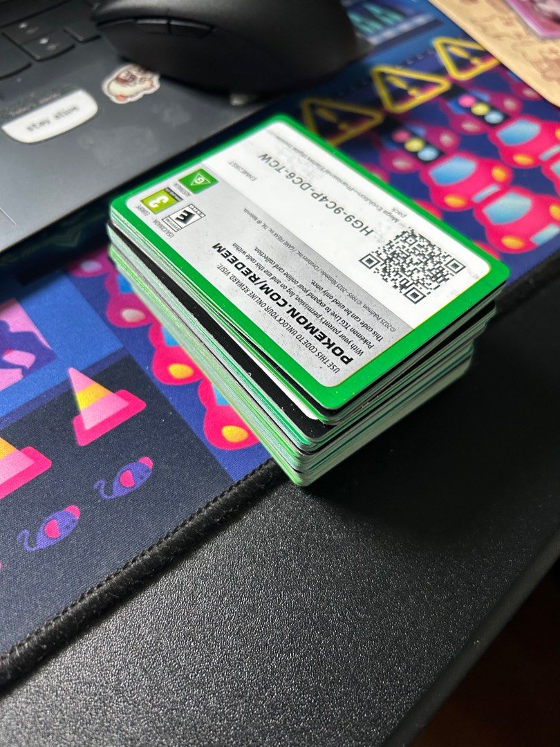 125 Pokemon TCG Live Code Cards, Hobbies & Toys, Toys & Games on Carousell