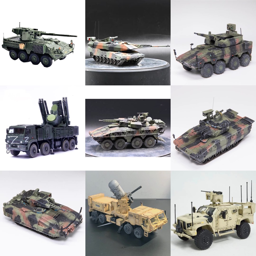 1:72 Armoured Vehicle Tank, Hobbies & Toys, Toys & Games on Carousell