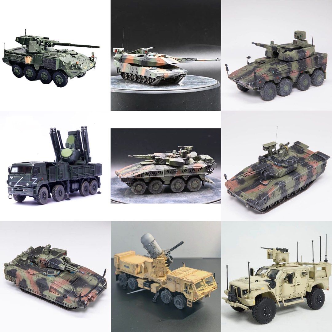 1:72 Armoured Vehicle Tank, Hobbies & Toys, Toys & Games on Carousell