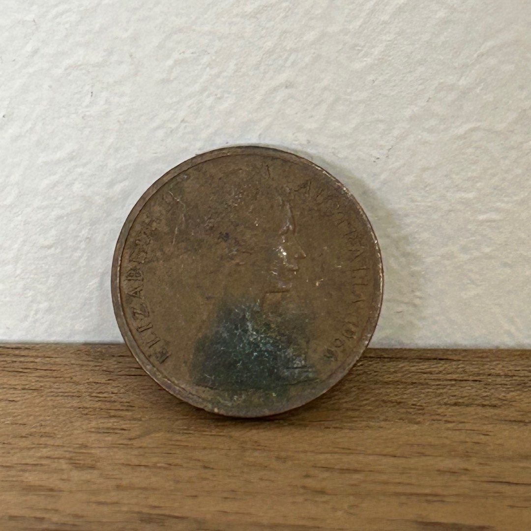 1966 Australian One Cent Coin, Hobbies & Toys, Memorabilia ...