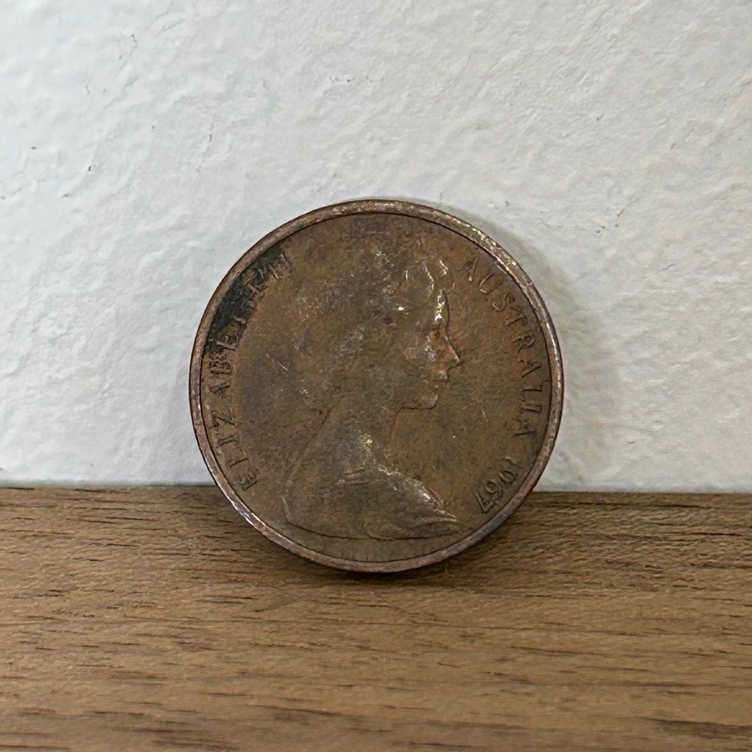 1967 Australian One Cent Coin, Hobbies & Toys, Memorabilia ...