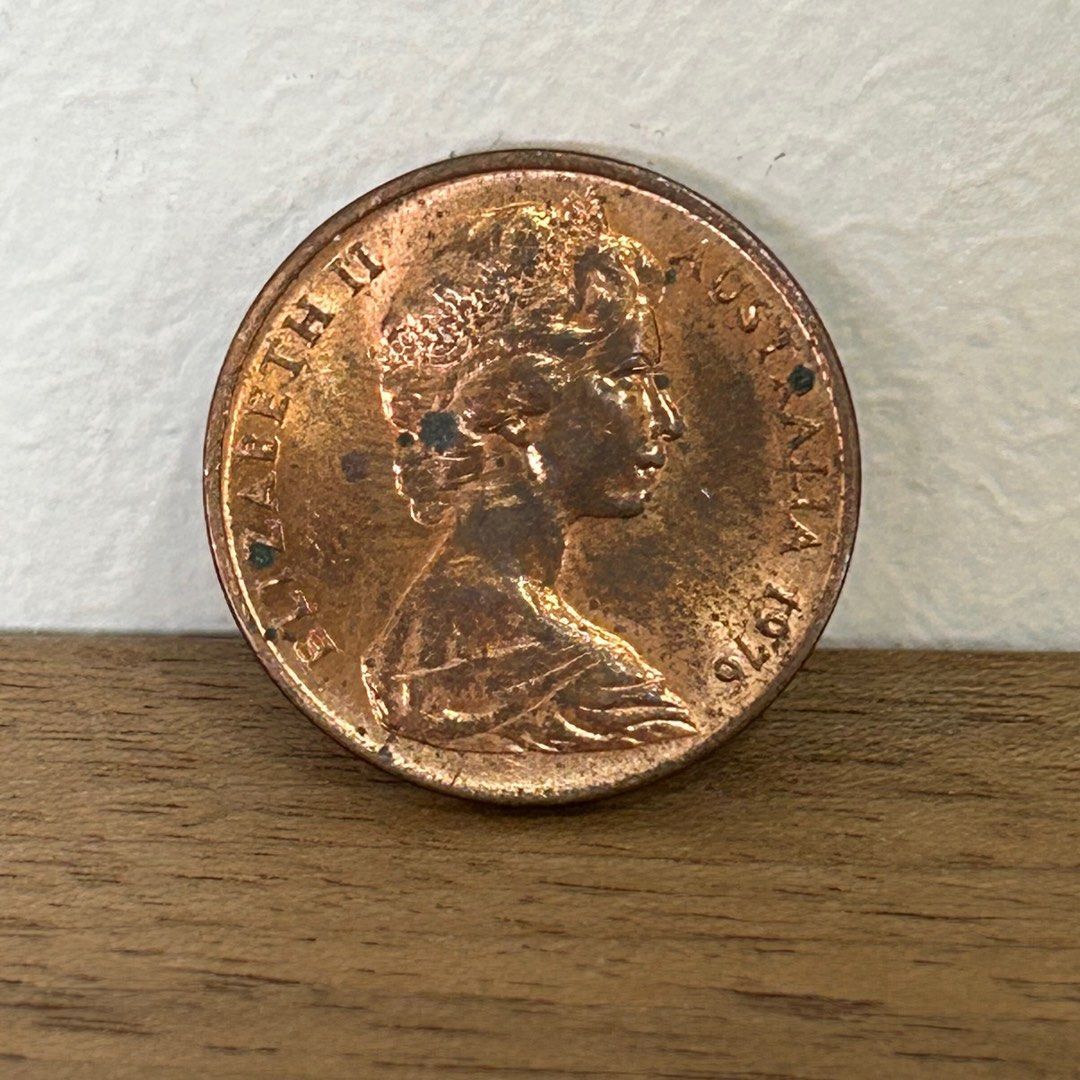 1976 Australian 2 Cent Coin, Hobbies & Toys, Memorabilia & Collectibles ...