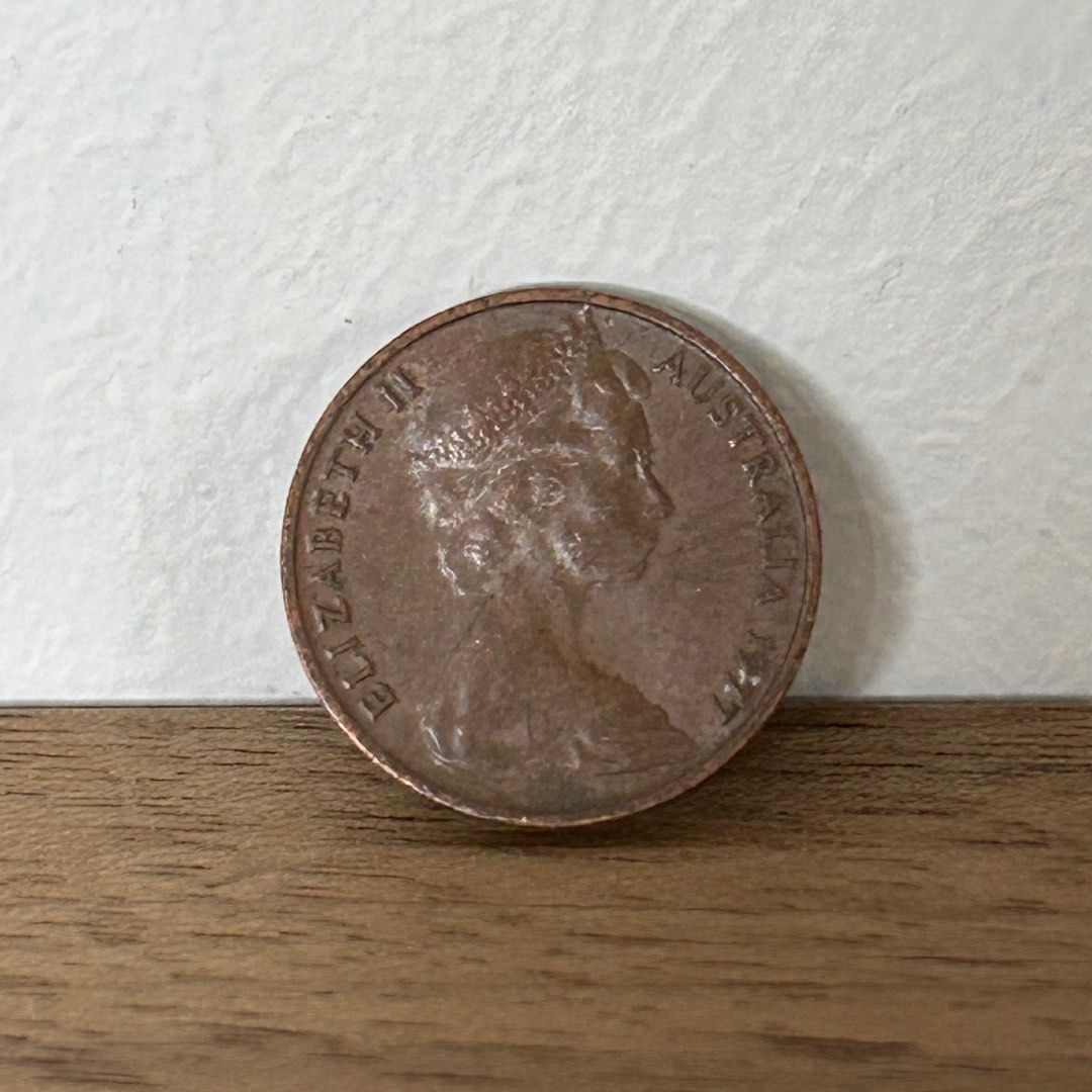 1977 Australian One Cent Coin, Hobbies & Toys, Memorabilia ...