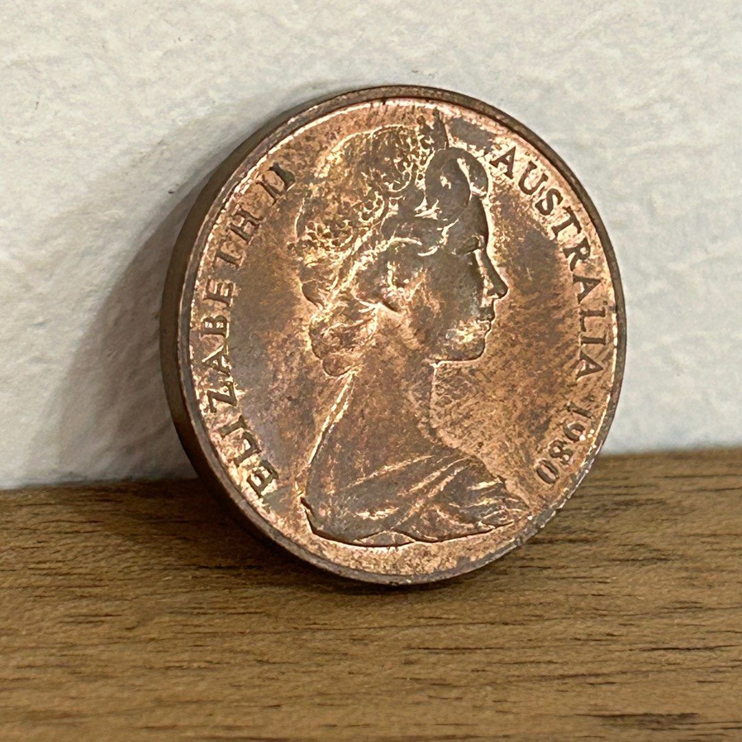 1980 Australian 2 Cent Coin, Hobbies & Toys, Memorabilia & Collectibles ...