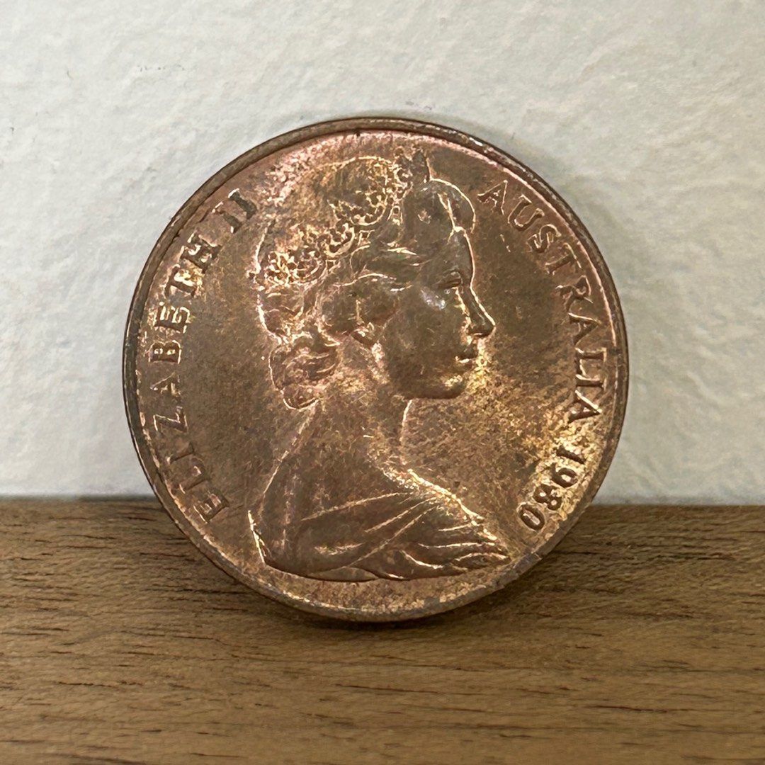1980 Australian 2 Cent Coin, Hobbies & Toys, Memorabilia & Collectibles ...