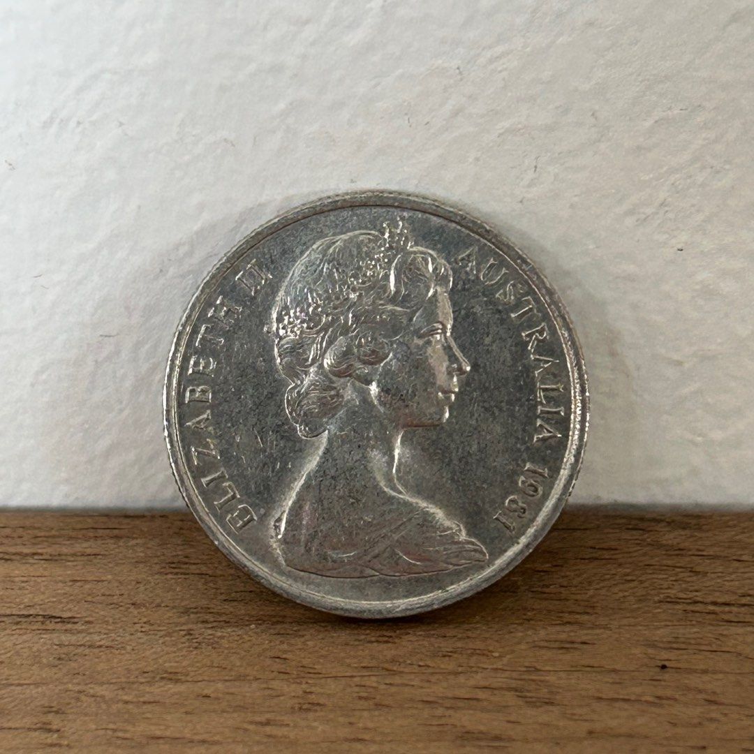 1981 Australian 5 Cent Coin, Hobbies & Toys, Memorabilia & Collectibles ...