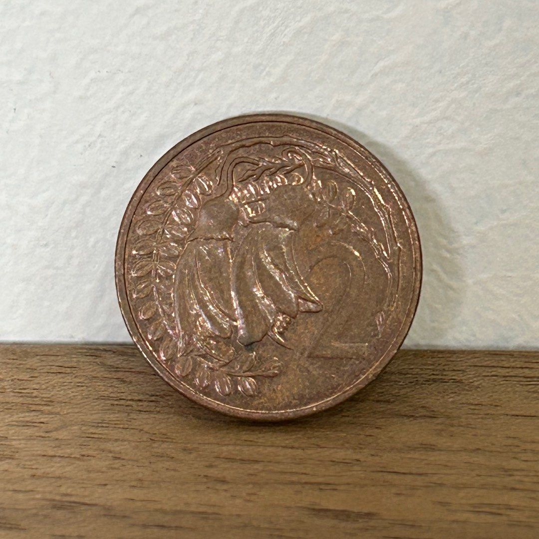 1985 New Zealand 2 Cent Coin, Hobbies & Toys, Memorabilia ...