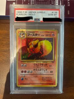 1997 Japanese Jungle Jolteon Holo PSA 10, Hobbies & Toys, Toys & Games ...