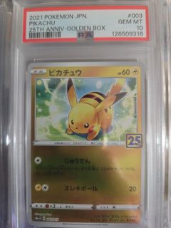 Pokemon Card Pikachu 5th Anniversary PSA 10, Hobbies & Toys, Toys ...