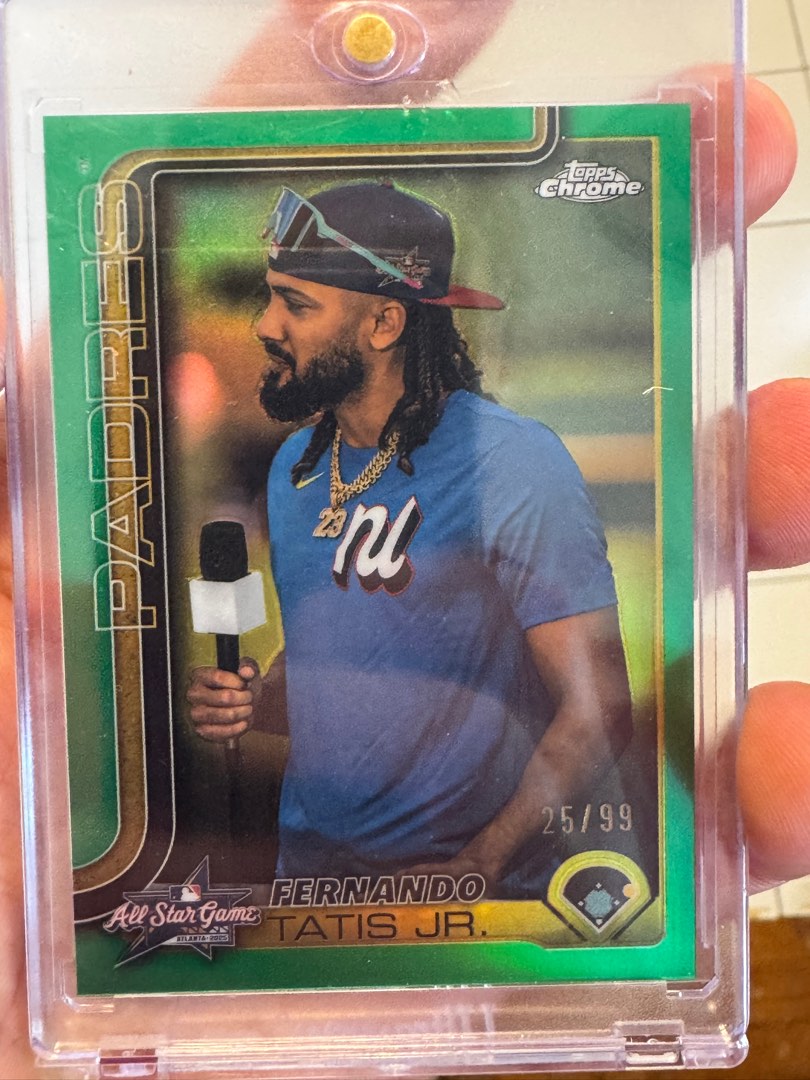 2025 Topps Chrome Update Image Variation Fernando Tatis Jr. All-Star ...