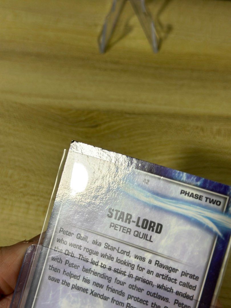 2025 Topps Marvel Chrome Star-Lord (Peter Quill) Skyblue Raywave ...