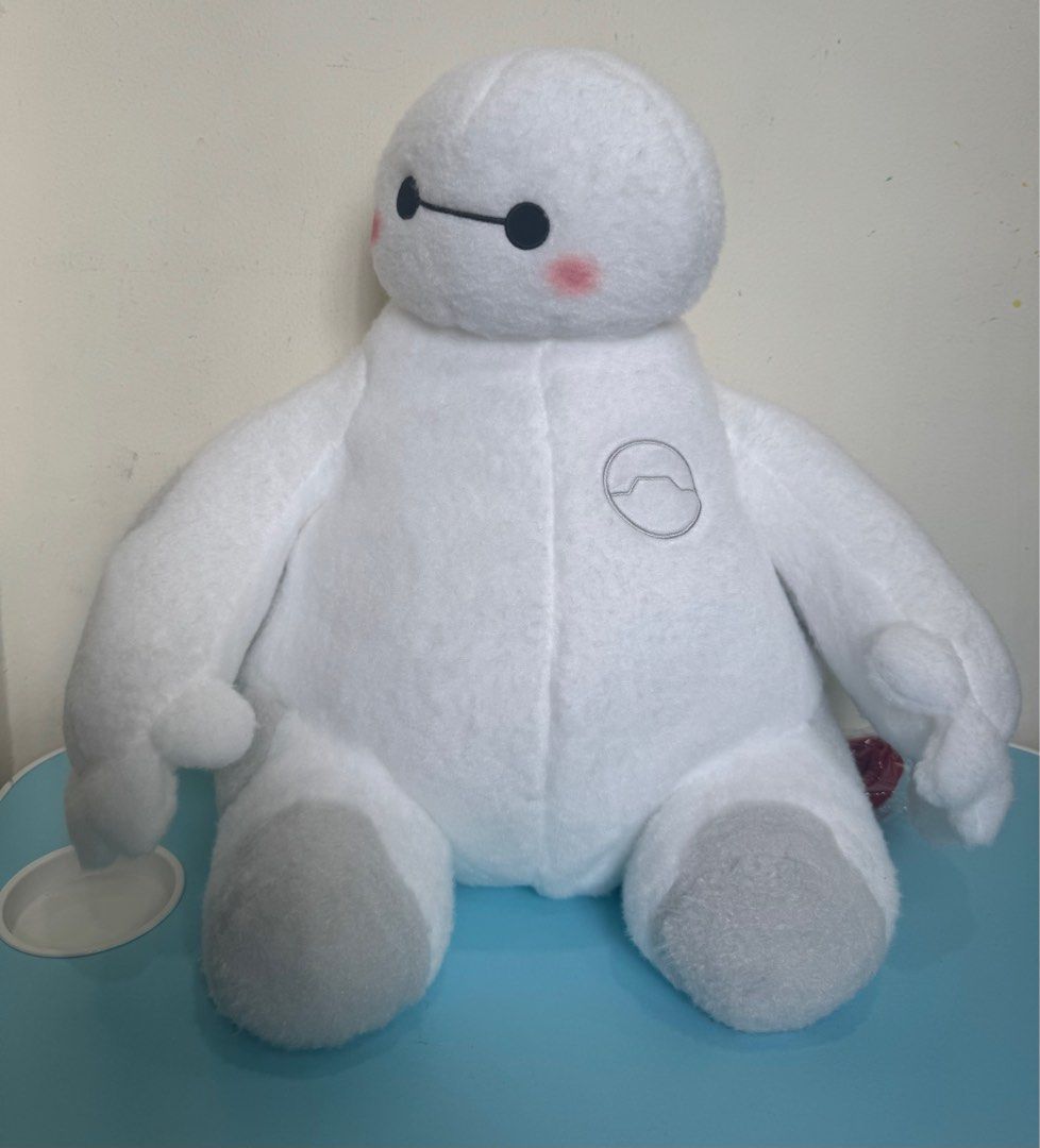 (34cm!) Brand New Authentic Disney Baymax Plushie Soft Toy Carry On ...