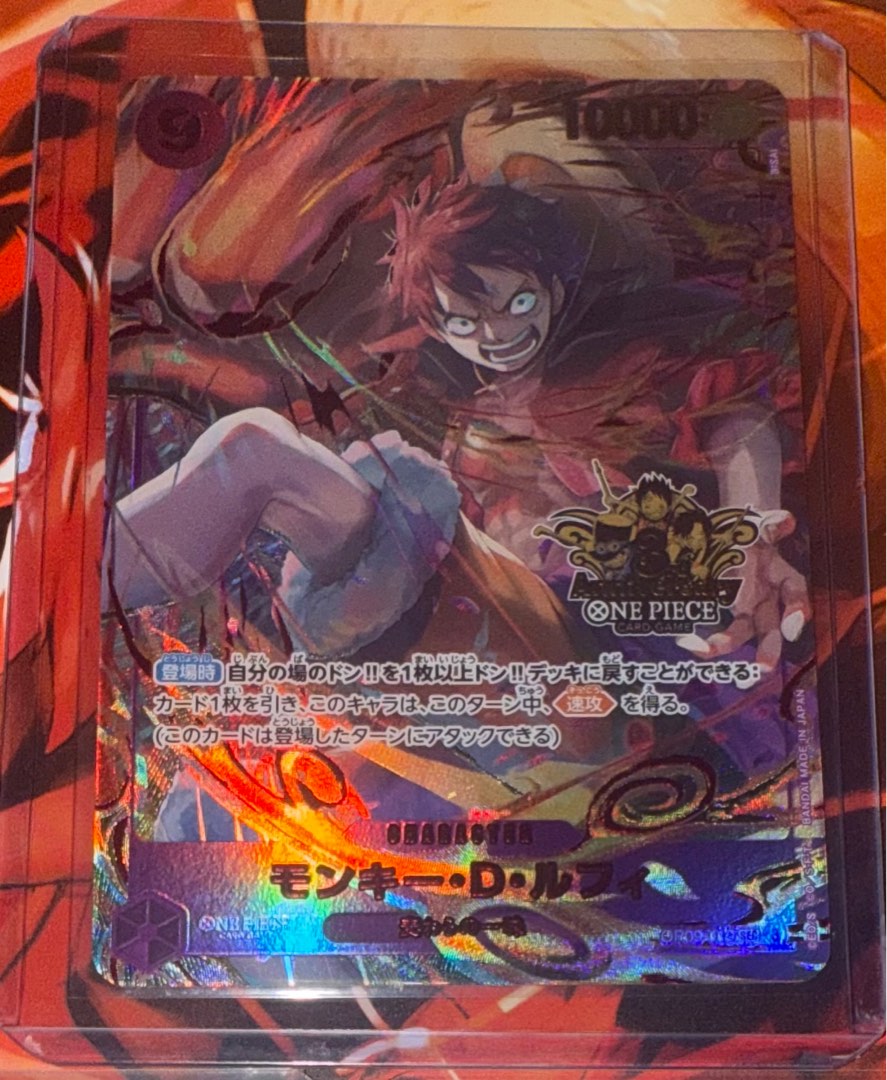 3rd anniversary one piece card game set luffy , Hobbies & Toys, Toys ...