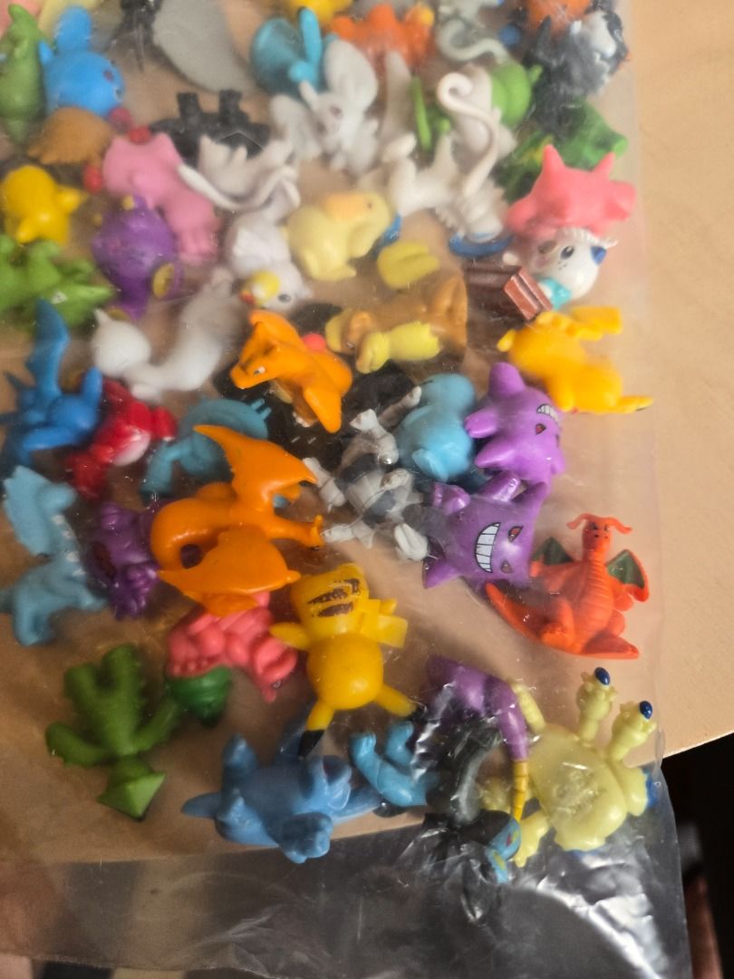 60 + Pokemon Mini Figures - Assorted Collection, Hobbies & Toys, Toys ...