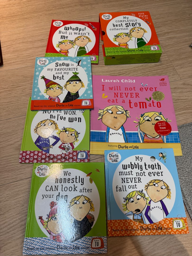6 books - Charlie and Lola Book Collection, Hobbies & Toys, Books ...