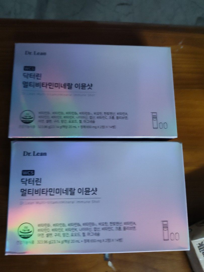 75% off Dr lean immunity multivitamin shots, Health & Nutrition, Health ...