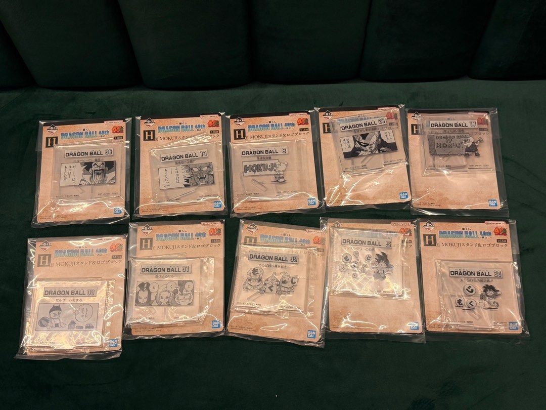 🐉 Ichiban Kuji Dragon Ball 40th Anniversary Part 2: MOKUJI Acrylic ...