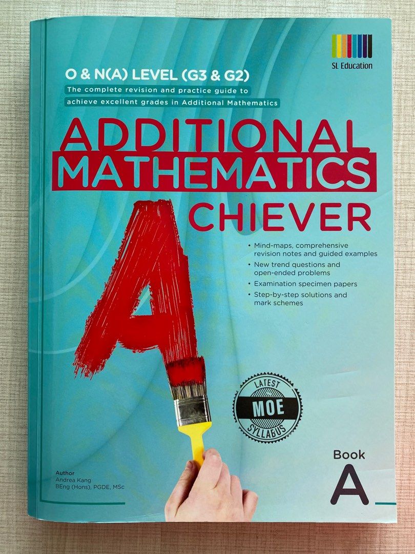 Additional Mathematics Achiever - O & N(A) Level, Hobbies & Toys, Books ...