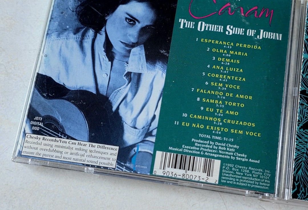 Ana Caram ~ The Other Side Of Jobim ( CHESKY RECORDS ) CD, Hobbies ...