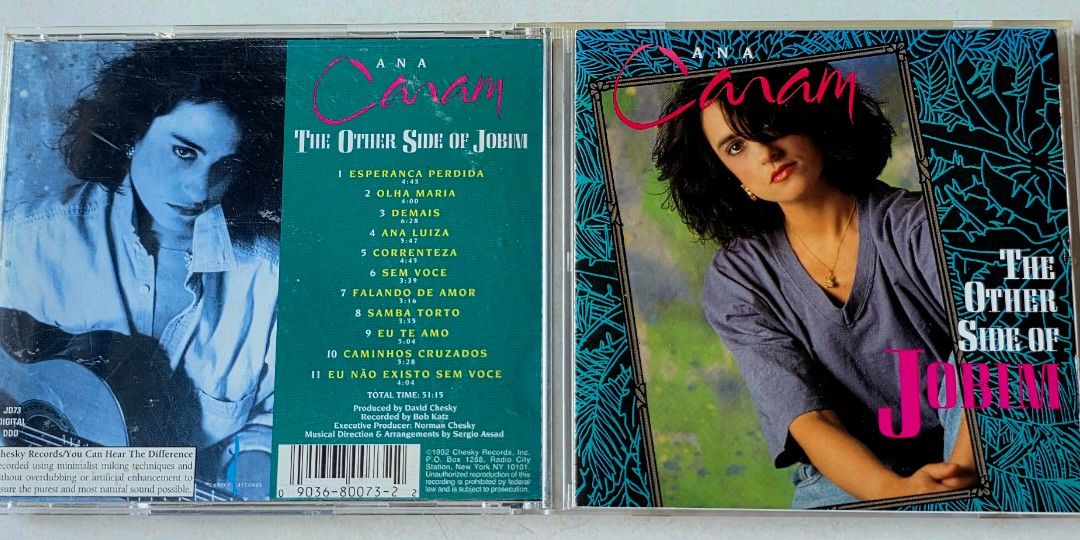 Ana Caram ~ The Other Side Of Jobim ( CHESKY RECORDS ) CD, Hobbies ...