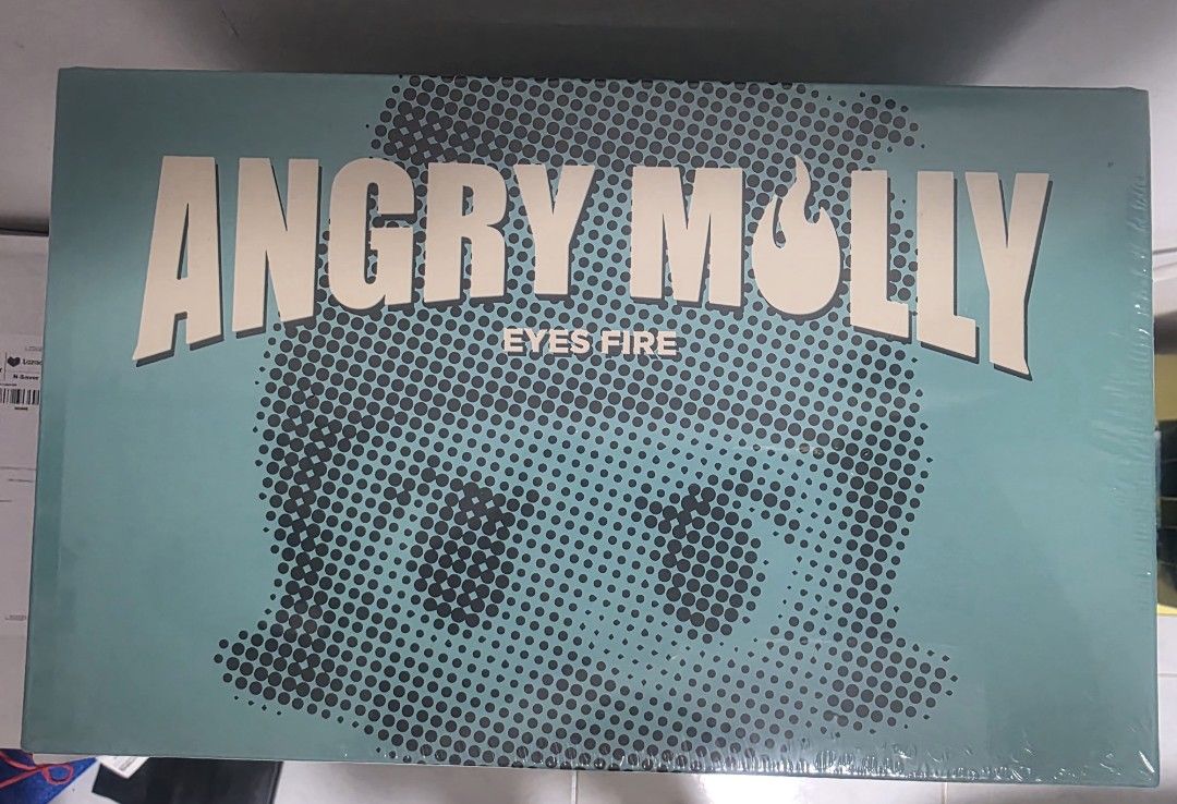 Angry Molly Eyes Fire, Hobbies & Toys, Toys & Games on Carousell