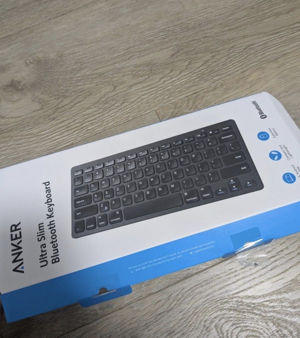 Anker Ultra Slim Bluetooth Keyboard, Computers & Tech, Parts ...