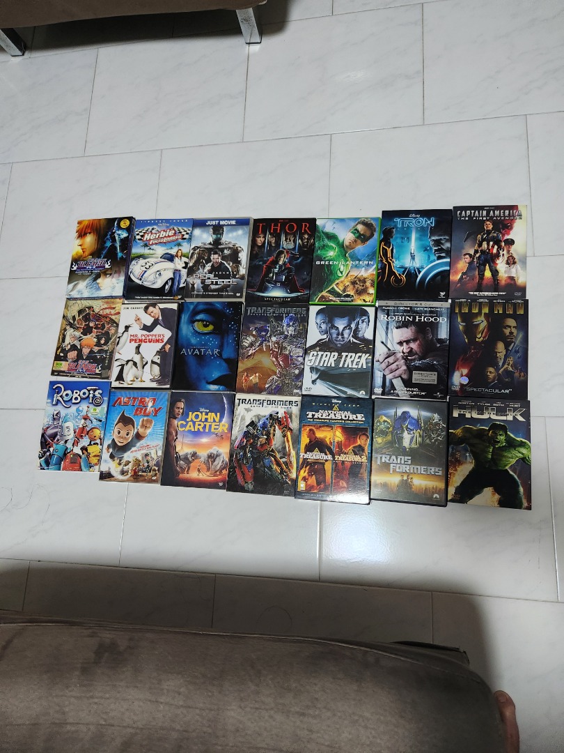 Assorted DVD Movie Collection, Hobbies & Toys, Music & Media, CDs ...