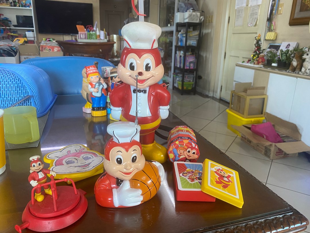 Assorted Jollibee Collectible Items - Playing Cards / Radio (Not ...