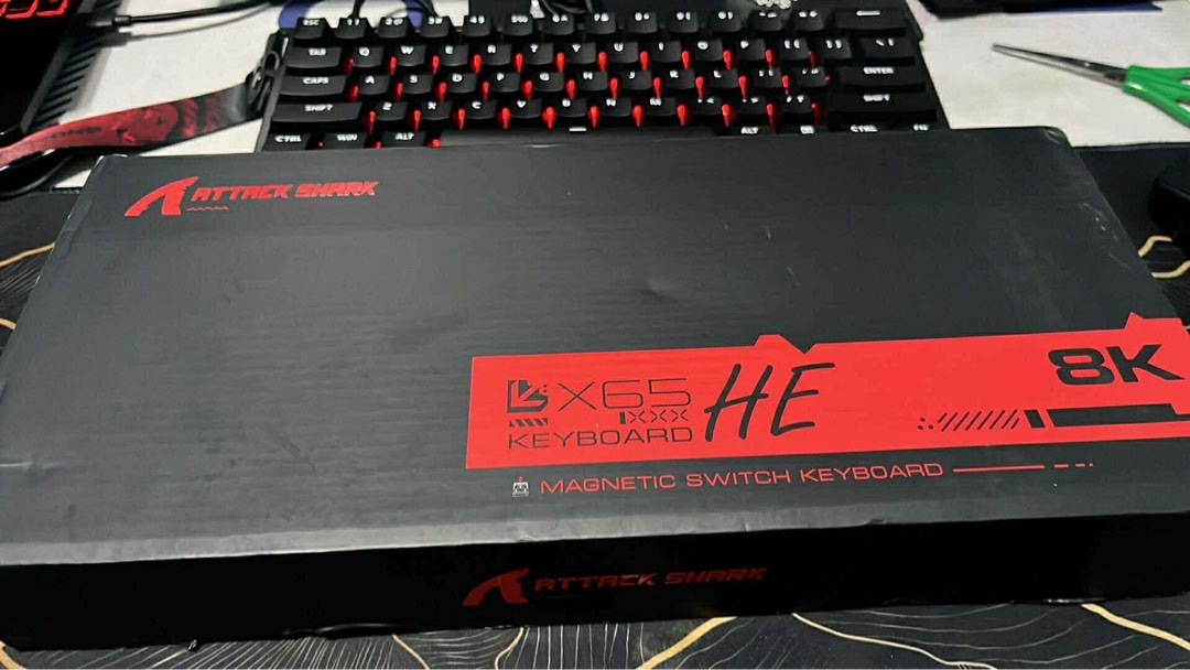 Attack Shark X65 HE 8K Magnetic Switch Keyboard, Computers & Tech ...