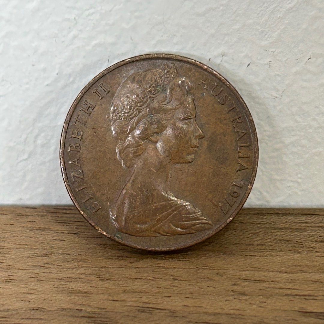 Australian 2 Cent Coin 1977, Hobbies & Toys, Memorabilia & Collectibles ...
