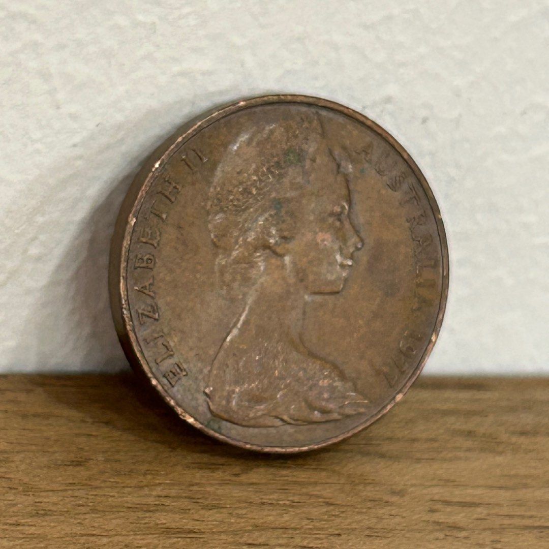 Australian 2 Cent Coin 1977, Hobbies & Toys, Memorabilia & Collectibles ...