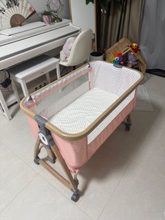 Pink Baby Crib, Babies & Kids, Baby Nursery & Kids Furniture, Cots ...