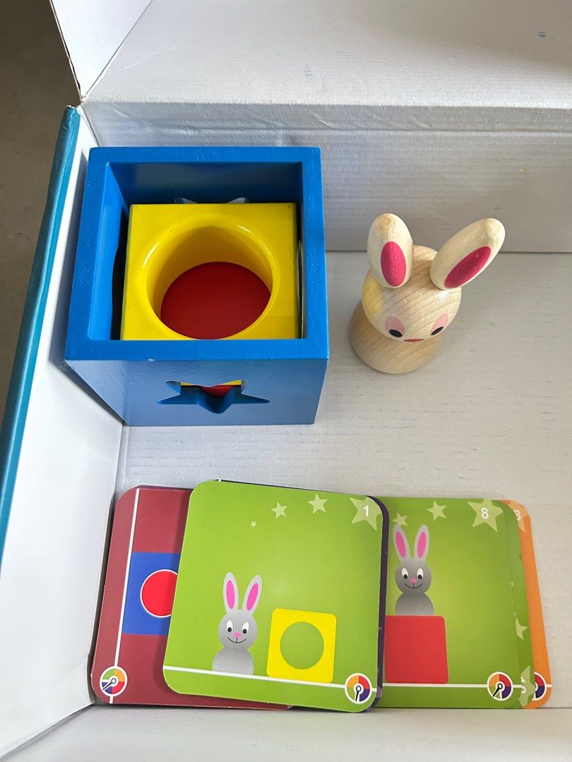 Baby Rabbit Magic Box Montessori Puzzle, Hobbies & Toys, Toys & Games ...