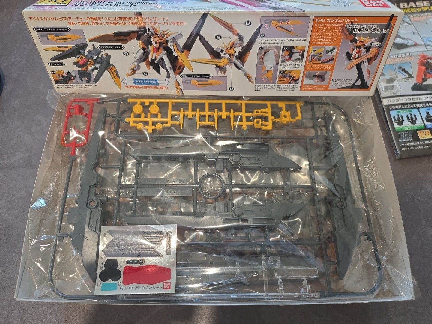Bandai HG 1/144 Harute Gundam Model Kit with Action Base, Hobbies ...