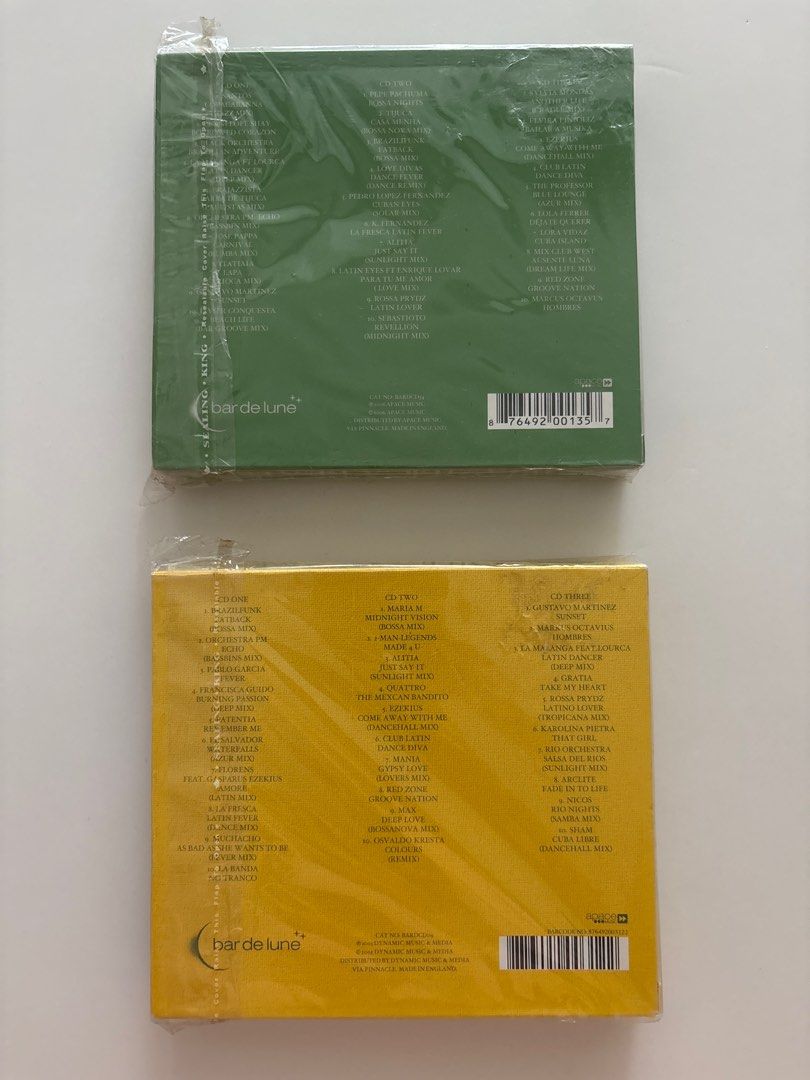 Bar de Lune Brazilian Music CD Bundle, Hobbies & Toys, Music & Media ...