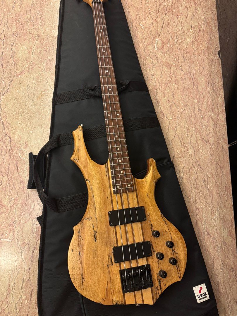 Bass Guitar - Grass Roots - GV-FR-105 Hyper Series, Hobbies & Toys ...