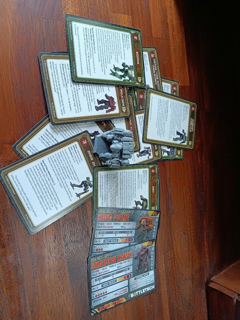 Battletech Nova & cards, Hobbies & Toys, Toys & Games on Carousell