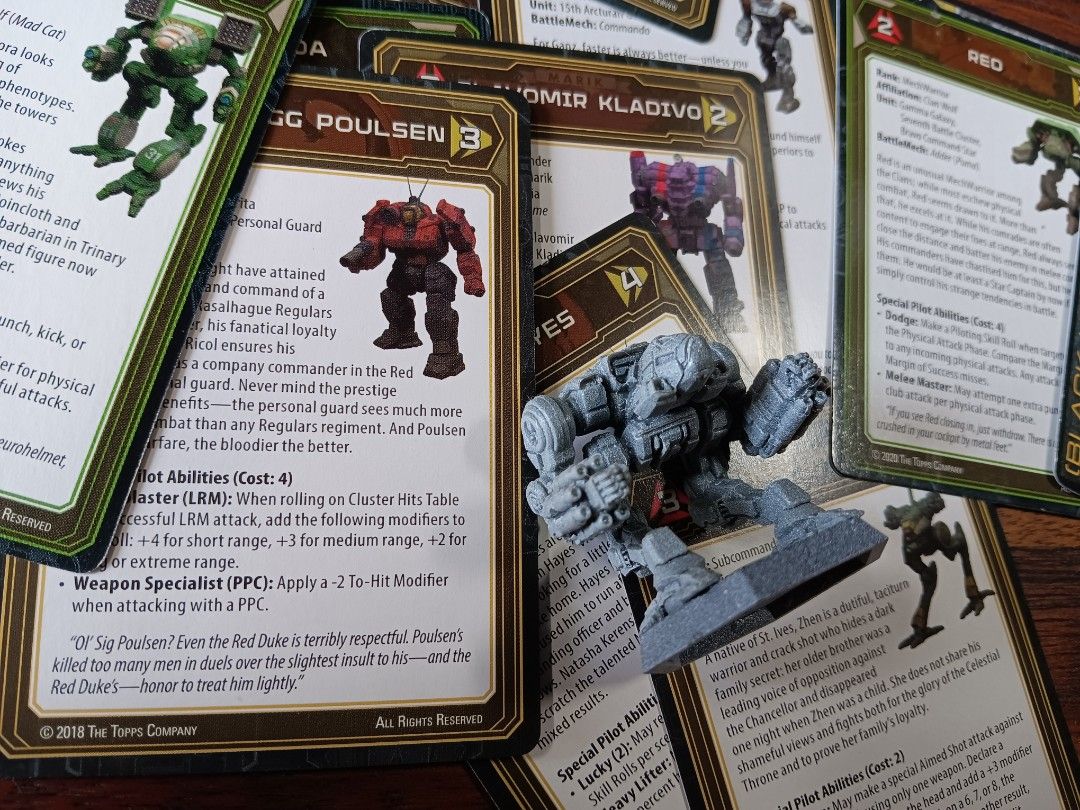 Battletech Nova & cards, Hobbies & Toys, Toys & Games on Carousell