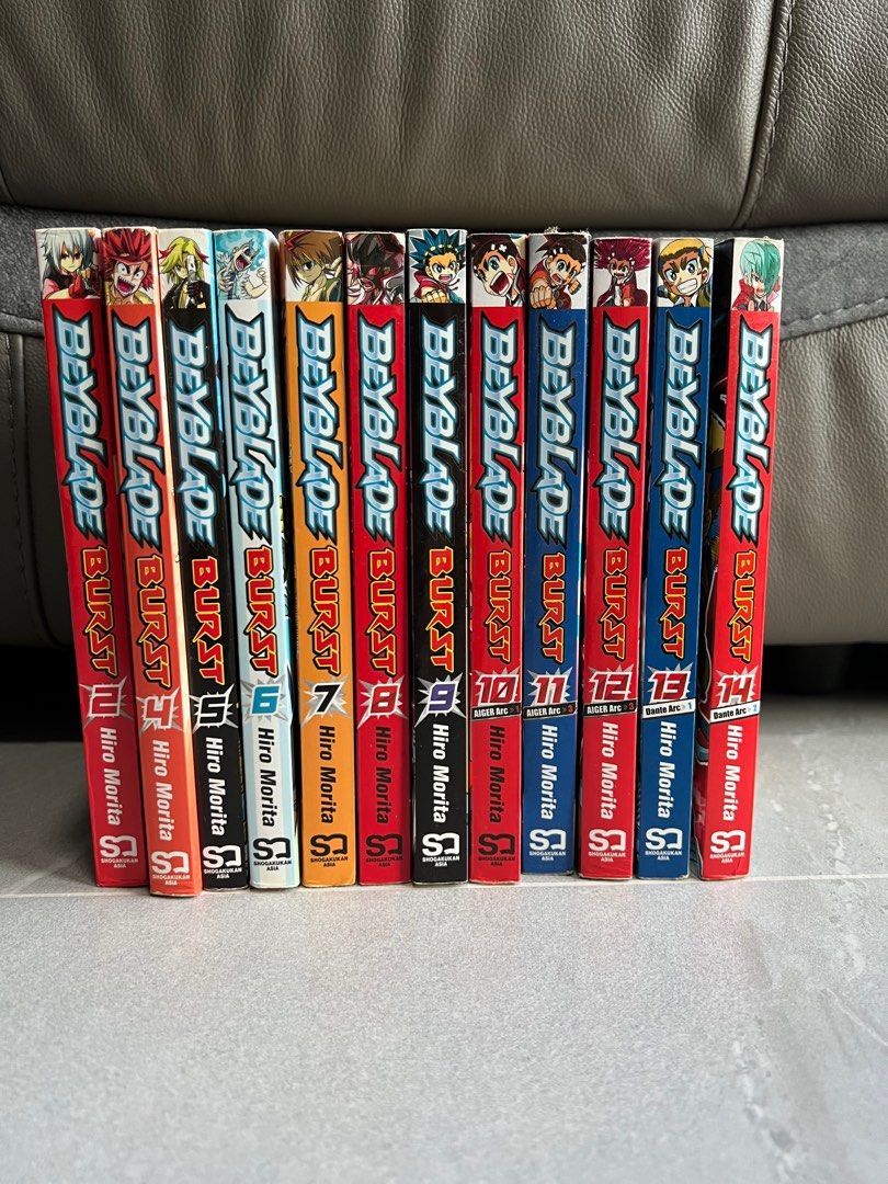 Beyblade Burst Manga Volumes 2-14, Hobbies & Toys, Books & Magazines ...