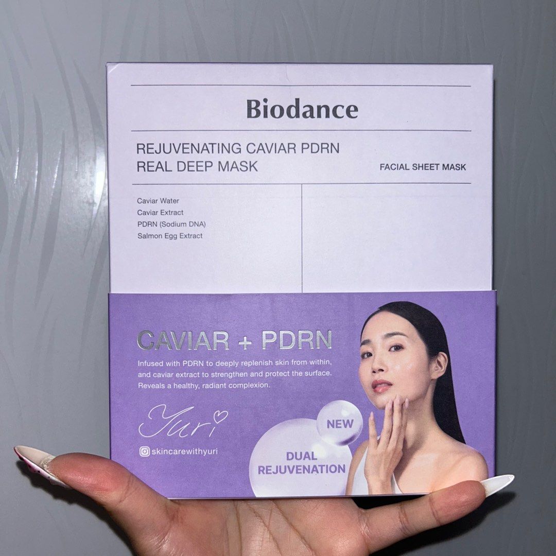 Biodance Rejuvenating Caviar PDRN Mask, Beauty & Personal Care, Face ...