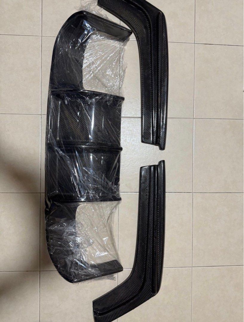 Bmw F30 (M3 kit) carbon fiber rear diffuser, Car Accessories ...