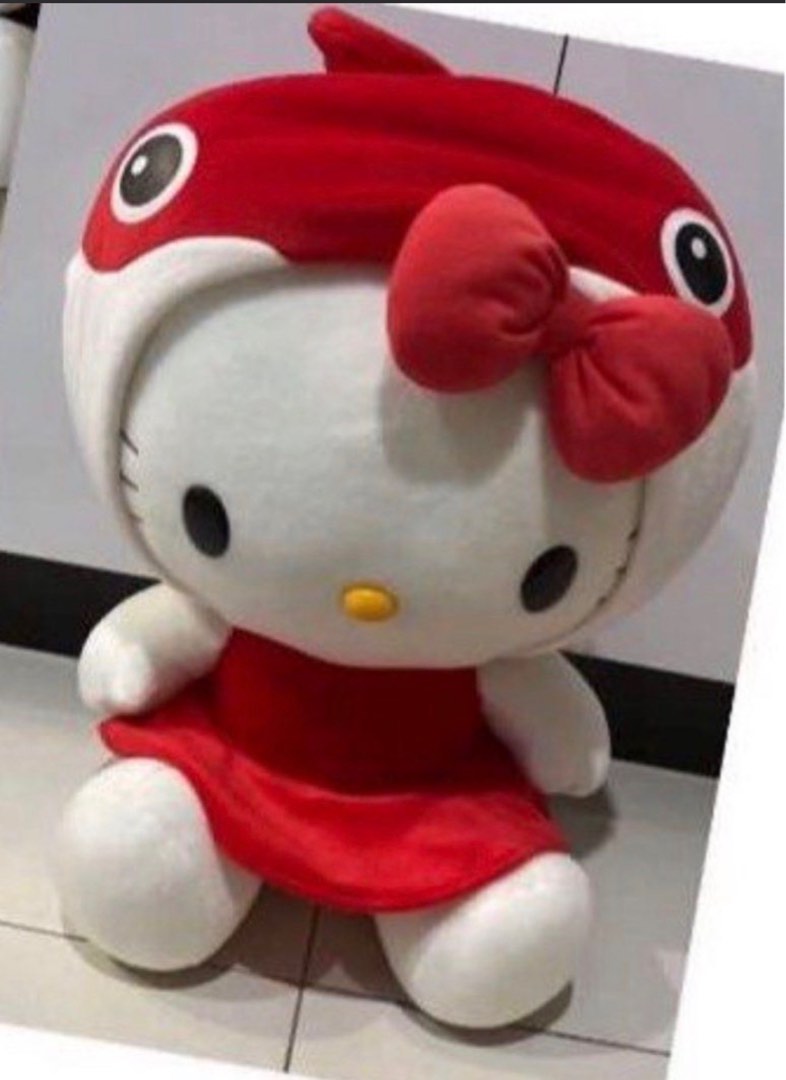 BN Hello Kitty Koi Fish Plush Toy, Hobbies & Toys, Toys & Games on ...