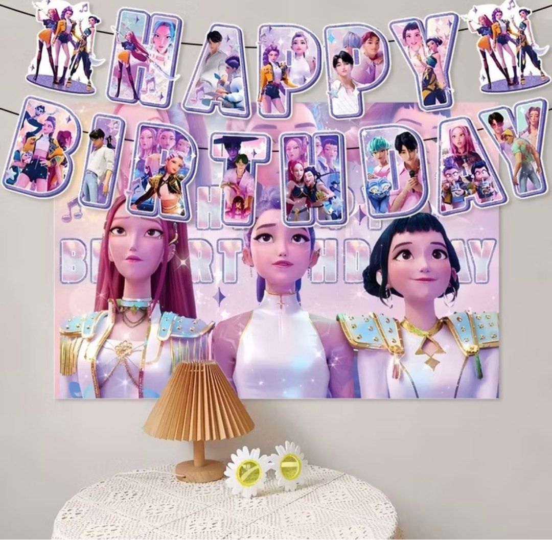 BN Kpop Demon Hunters Party Pack, Hobbies & Toys, Occasions & Party ...