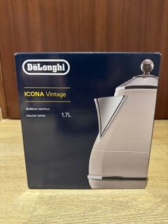 DeLonghi Icona Vintage Electric Kettle, TV & Home Appliances, Kitchen ...