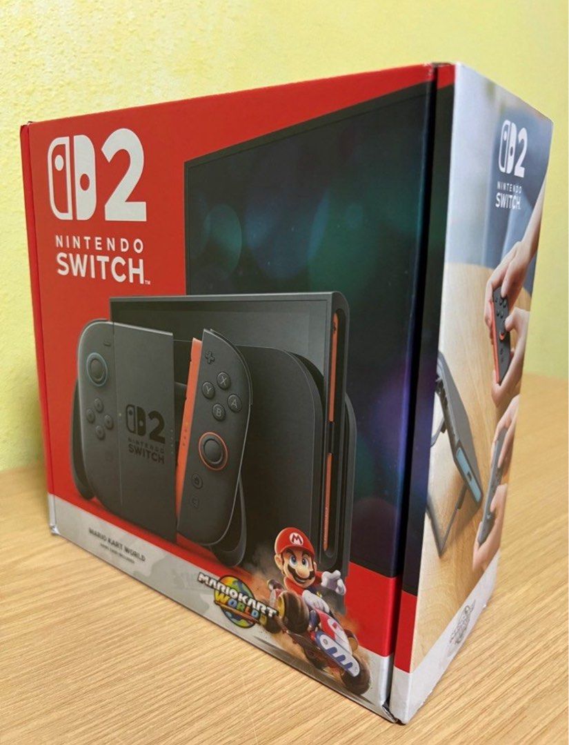 BNIB Nintendo Switch 2 Mario Kart world Bundle, Video Gaming, Video ...