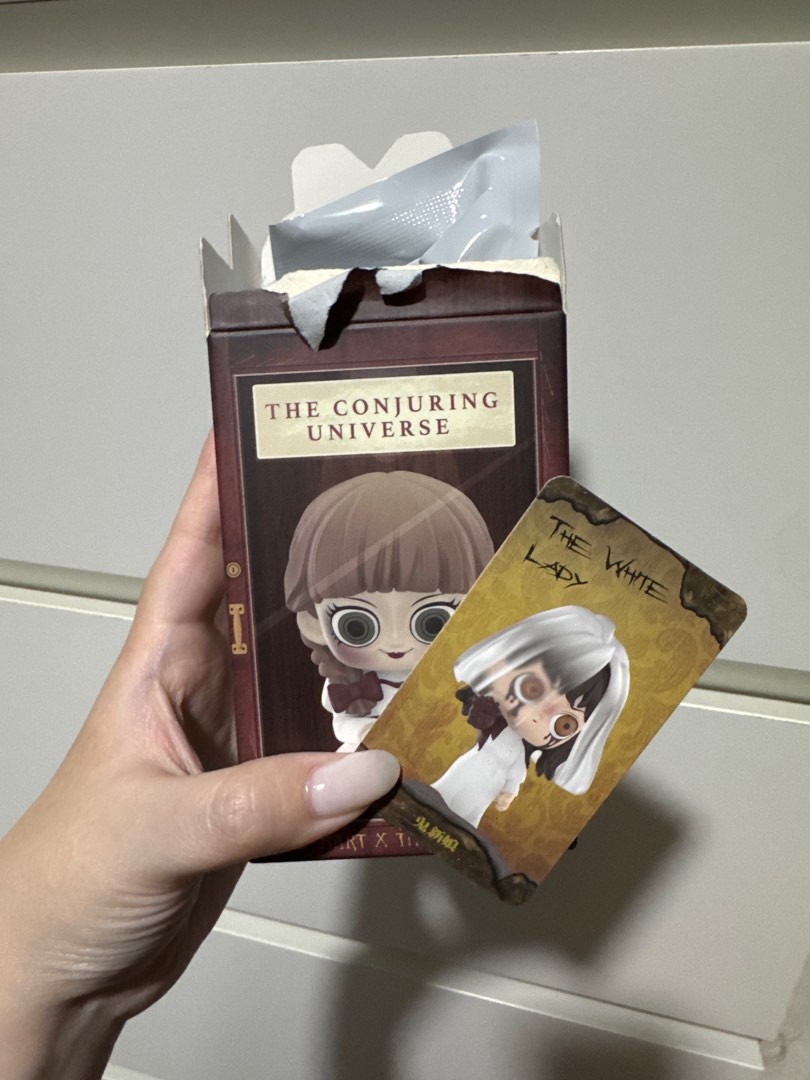 BNIF Popmart The Conjuring Universe - The White Lady, Hobbies & Toys ...